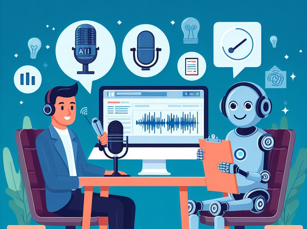 5 aplicações para as ferramentas de IA para podcasters em 2024